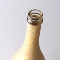 China Clear or Customized 750ml Tactual Champagne Bottle 75cl Empty Painting Glass Bottle for sale