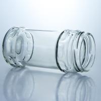 China Produced Food Grade Clear Round Glass Honey Jar With Screw Top For Your Unique Needs for sale