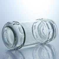 China Produced Food Grade Clear Round Glass Honey Jar With Screw Top For Your Unique Needs for sale