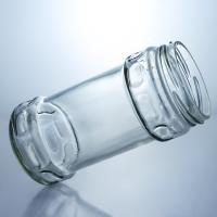 China Produced Food Grade Clear Round Glass Honey Jar With Screw Top For Your Unique Needs for sale