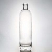 China Unique Cork Cap Type Super Flint Spirit Glass Bottle for Whisky Vodka Tequila Gin Rum Made for sale