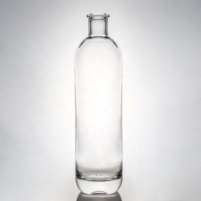 China Unique Cork Cap Type Super Flint Spirit Glass Bottle for Whisky Vodka Tequila Gin Rum Made for sale