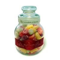 China Collar Material Glass 100ml 240ml 300ml 500ml Fruit Jam Jars with Metal Lids for sale