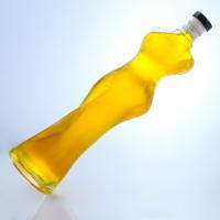 China Woman Body Shape Glass Liquor Bottle for Gin Rum Brandy and Collar Material Glass for sale
