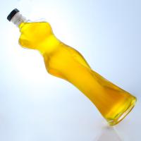 China Woman Body Shape Glass Liquor Bottle for Gin Rum Brandy and Collar Material Glass for sale