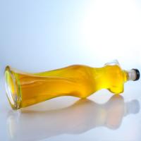 China Woman Body Shape Glass Liquor Bottle for Gin Rum Brandy and Collar Material Glass for sale