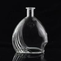 China Industrial 700ml Glass Bottle for Beverage Industry in Thumb Shape for sale