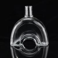 China Industrial 700ml Glass Bottle for Beverage Industry in Thumb Shape for sale