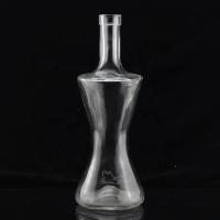 China Industrial 700ml Glass Bottle for Beverage Industry in Thumb Shape for sale