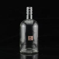 China Industrial 700ml Glass Bottle for Beverage Industry in Thumb Shape for sale