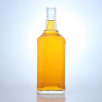 China Decal Surface Handling 750ml Round Shaped Clear Flint Glass Bottle for Champagne for sale