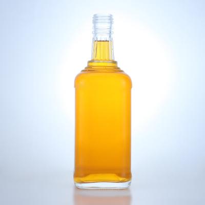 China Decal Surface Handling 750ml Round Shaped Clear Flint Glass Bottle for Champagne for sale