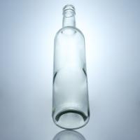 China 500ml Glass Liquor Bottle for Whisky Gin Rum Vodka Decal Surface Handling and Screw Top for sale