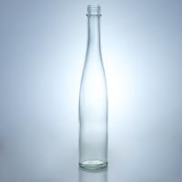 China Beverage Container Tall and Thin Super Flint Glass Bottle with Screw Top for sale