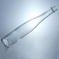 China Beverage Container Tall and Thin Super Flint Glass Bottle with Screw Top for sale