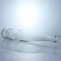 China Beverage Container Tall and Thin Super Flint Glass Bottle with Screw Top for sale