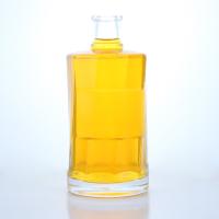 China Clear Glass Bottle with Cork for Whisky Vodka Tequila Gin Rum Made in Clear or Customized for sale