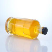 China Clear Glass Bottle with Cork for Whisky Vodka Tequila Gin Rum Made in Clear or Customized for sale