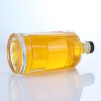 China Clear Glass Bottle with Cork for Whisky Vodka Tequila Gin Rum Made in Clear or Customized for sale