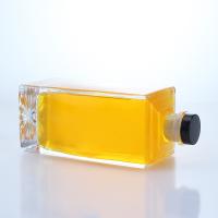 China Whisky Vodka Tequila Gin Rum Small Capacity Glass Bottle with Logo and Cork Made for sale