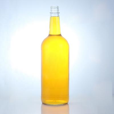 China SCREW CAP Sealing Type Glass Bottle for Whisky Vodka Tequila Gin Rum Customizable for sale