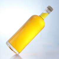 China Glass Base Material Screw Cap Sealing Type Spirit Bottle for Whisky Vodka Tequila Gin Rum for sale