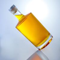China Popular Shape Super Flint Glass Liquor Bottle for Vodka Whisky Rum Tequila Gin Made for sale