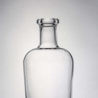 China Provided Freely Glass Collar 700ml Empty Whiskey Vodka Gin Vodka Tequila Rum Bottle for sale