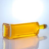 China Made Clear or Customized Collar Material Glass Bottle for Rum Vodka Whisky Tequila Gin for sale