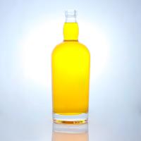 China Industrial Liquor Super Flint Glass Bottle with Cork Customize Your Drink for sale