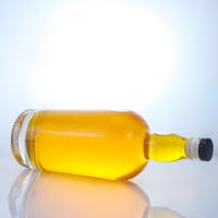 China Industrial Liquor Super Flint Glass Bottle with Cork Customize Your Drink for sale