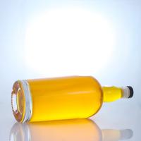 China Industrial Liquor Super Flint Glass Bottle with Cork Customize Your Drink for sale