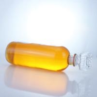 China Cork Cap Type Round Shape Glass Bottle for Rum Vodka Whisky Tequila Gin Made for sale