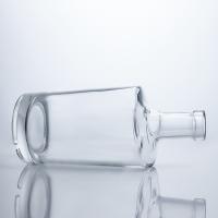 China 750ml Glass Bottle for Liquor and Wine Round Shape Cork Sealing Sample Provided Freely for sale