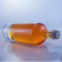 China 750ml Glass Liquor Bottle with Cork Stopper and Custom Cap Body Material Glass for sale