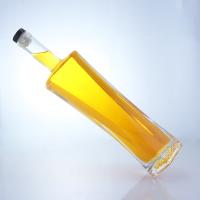China 750ml Hexagonal Super Flint Material Cork Sealing Type Glass Bottle for Liquor for sale