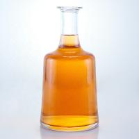 China Flint Glass Bottle for Gin Rum Champagne Brandy and Whisky Featuring Customized Logo for sale