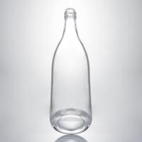 China Glass Liquor Bottle with Cork Stopper Body Material Glass Customized Round Shape for sale