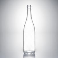 China Glass Liquor Bottle with Cork Stopper Body Material Glass Customized Round Shape for sale
