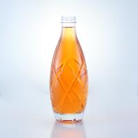 China Super Flint Glass Personalized Design Rum Vodka Whisky Tequila Gin Bottle with Lid for sale