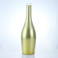 China Sealing Type Cork Super Flint Glass Bottles for Whisky Vodka Rum Custom Capacity for sale
