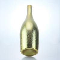 China Sealing Type Cork Super Flint Glass Bottles for Whisky Vodka Rum Custom Capacity for sale