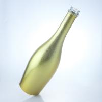 China Sealing Type Cork Super Flint Glass Bottles for Whisky Vodka Rum Custom Capacity for sale