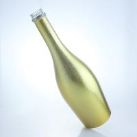 China Sealing Type Cork Super Flint Glass Bottles for Whisky Vodka Rum Custom Capacity for sale