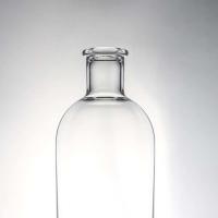 China Glass Collar Sealing Type Cork Top 1000ml Liquor Bottle for Whisky Vodka Tequila for sale