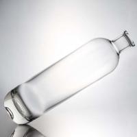 China Glass Collar Sealing Type Cork Top 1000ml Liquor Bottle for Whisky Vodka Tequila for sale