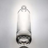 China Glass Collar Sealing Type Cork Top 1000ml Liquor Bottle for Whisky Vodka Tequila for sale