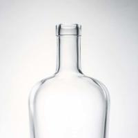 China Decal Surface Super Flint Glass Bottle for Whisky Gin 700ml 750ml 1000ml Capacity for sale