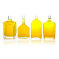 China Vodka Whisky Rum Gin Glass Liquor Bottle with Decal Surface and High Repurchase Rate for sale
