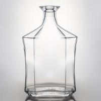 China Glass Base 500ml 700ml 750ml Clear Flint Liquor Bottle with Custom Cap and Cork Top for sale